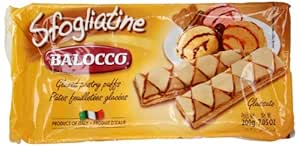 Balocco Sfogliatine Cookies 7.05 oz: Amazon.com: Grocery & Gourmet Food