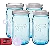 Amazon.com: Ball Jar Heritage Collection Pint Jars with Lids and Bands ...