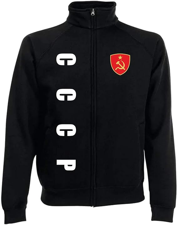 Aprom-Sports CCCP Sowjetunion Russland Jacke Zip Sweater SPA SC: Amazon ...