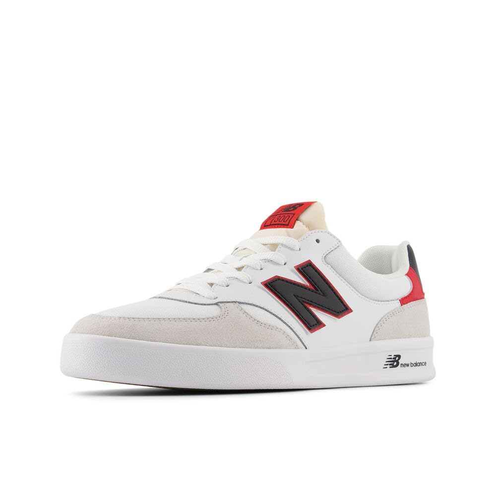 New Balance Men's CT300 V3 Sneaker, White/Black/Team Red, 9 for sale ...