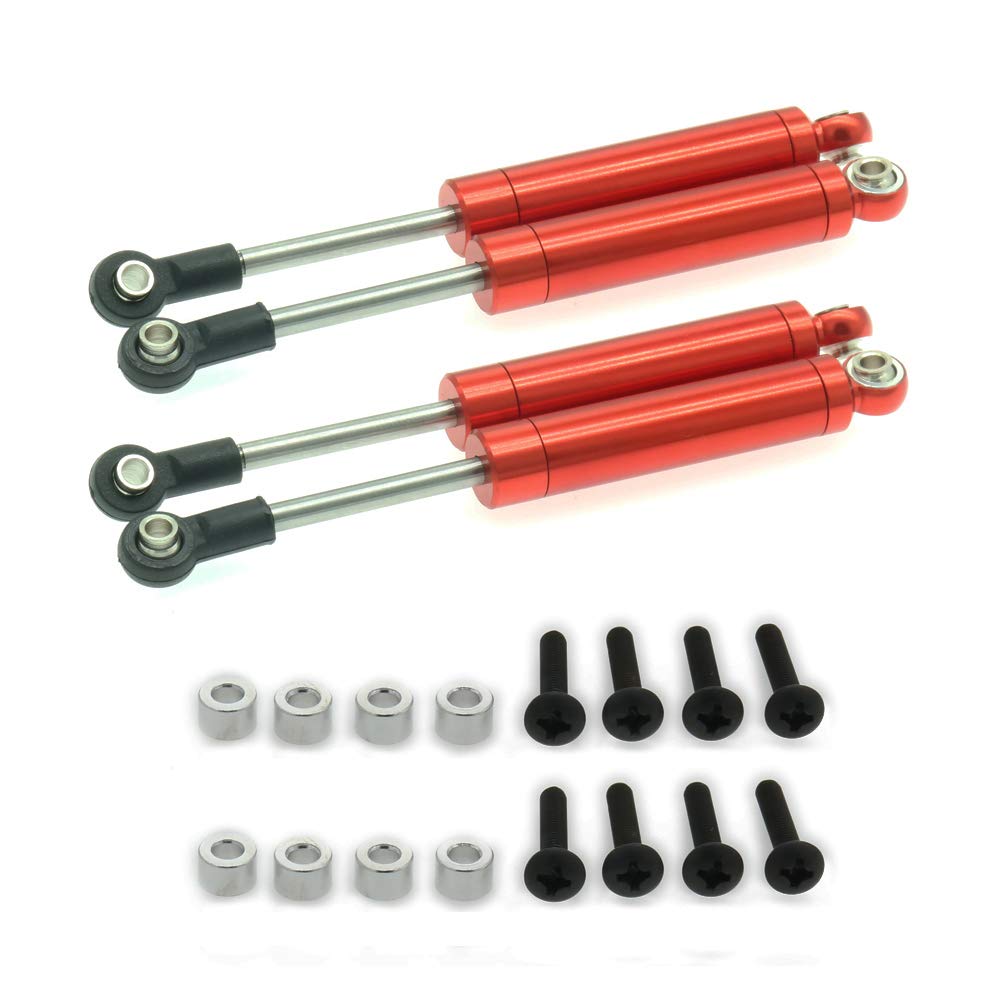 4-Pack Shock Absorber Damper Internal Spring 102mm for 1/10 Crawler Truck HSP HPI AXIAL Tamiya ...