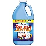 Purex Sta-Flo Concentrated Liquid Starch, 64 fl. oz. Plastic Jug (Pack ...