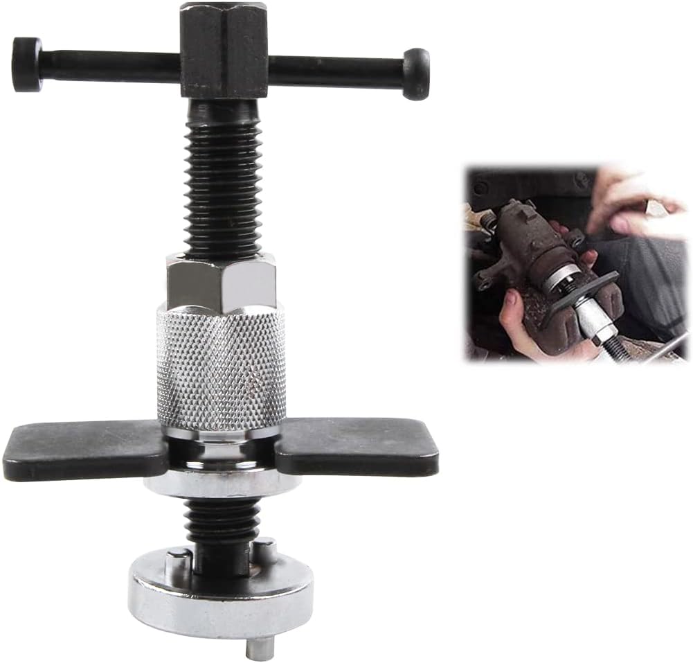 YanTone Disc Brake Caliper Piston Rewind Tool, Brake Piston Wind Back ...