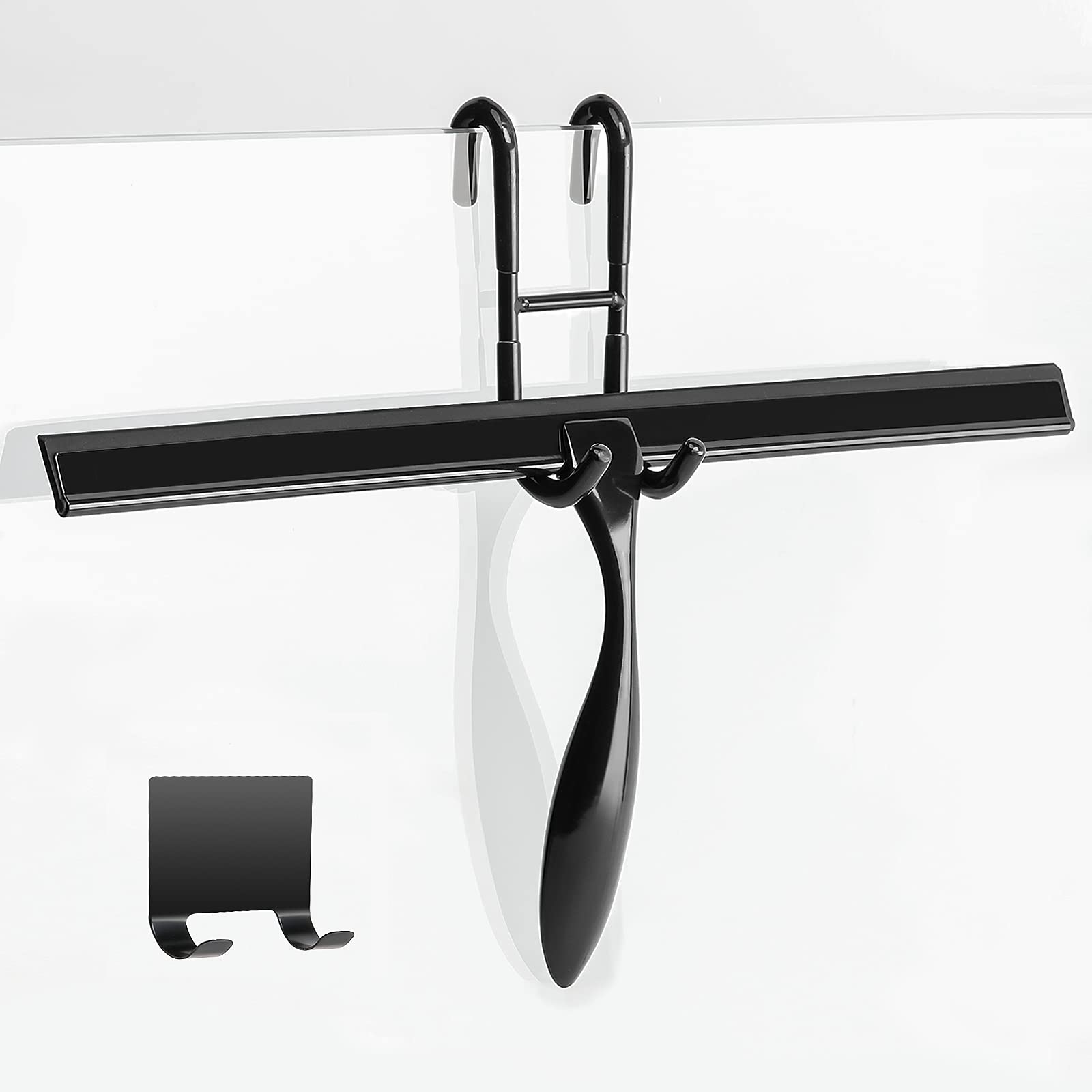 Simtive 14-Inch Shower Squeegee Set, Includes Shower Door Hook and ...