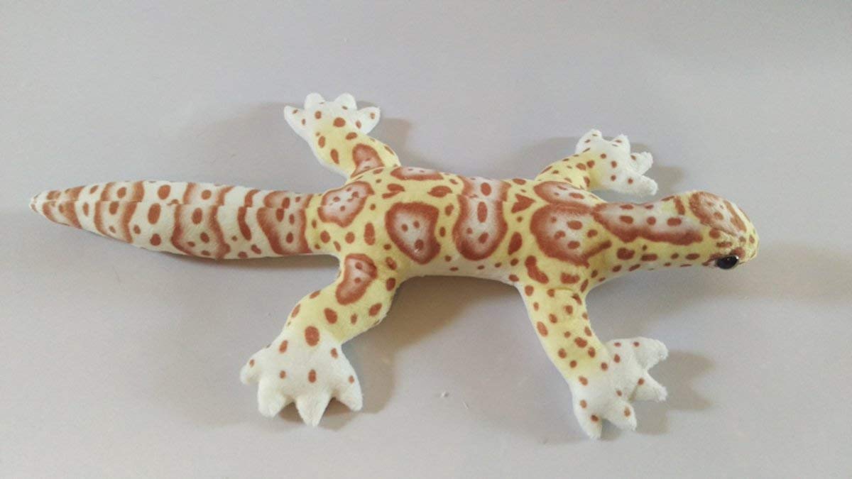 Leopard Gecko Plushie - Bell Albino Markings: Amazon.co.uk: Handmade