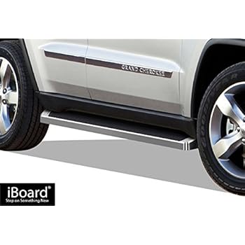 Amazon.com: Jeep Grand Cherokee Chrome Side Steps Running Boards Nerf ...