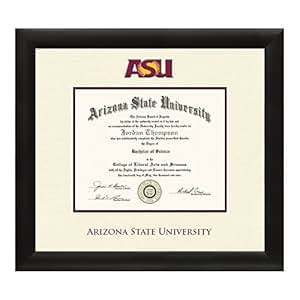 Amazon.com: Church Hill Classics Arizona State University Diploma Frame ...