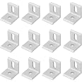 Amazon.com: 12 Pcs Slotted Inside Corner Brace, L Angle Bracket for ...