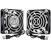 GDSTIME 2-Pack 60mm x 15mm USB Fan 5V Brushless DC Cooling Fans for PC ...