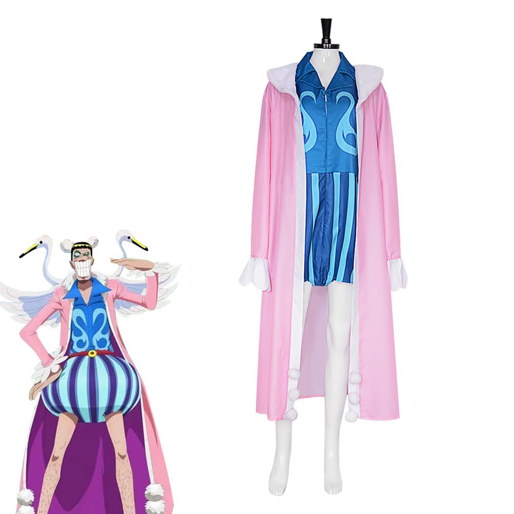 Mua WHJYCOS Bon Clay Cosplay Costume, One-Piece Costume, Mr.2, Bentham ...