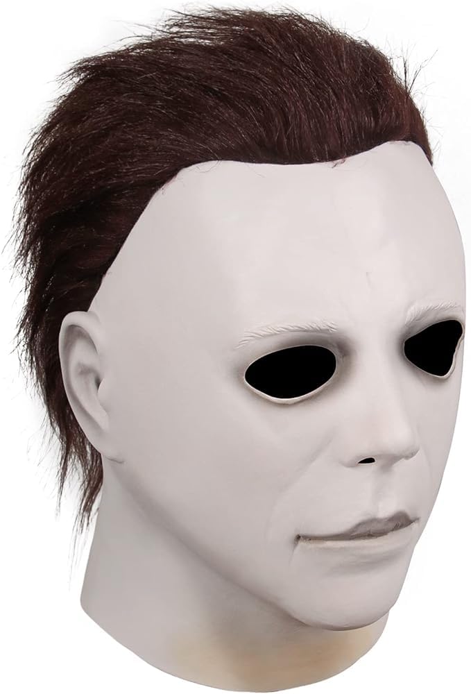 Mua MAKEATREE Michael Myers Mask for Adult, Halloween Horror Latex Mike ...