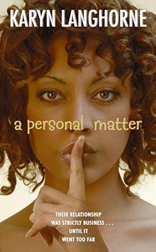 A Personal Matter: Langhorne, Karyn: 0099455006507: Amazon.com: Books