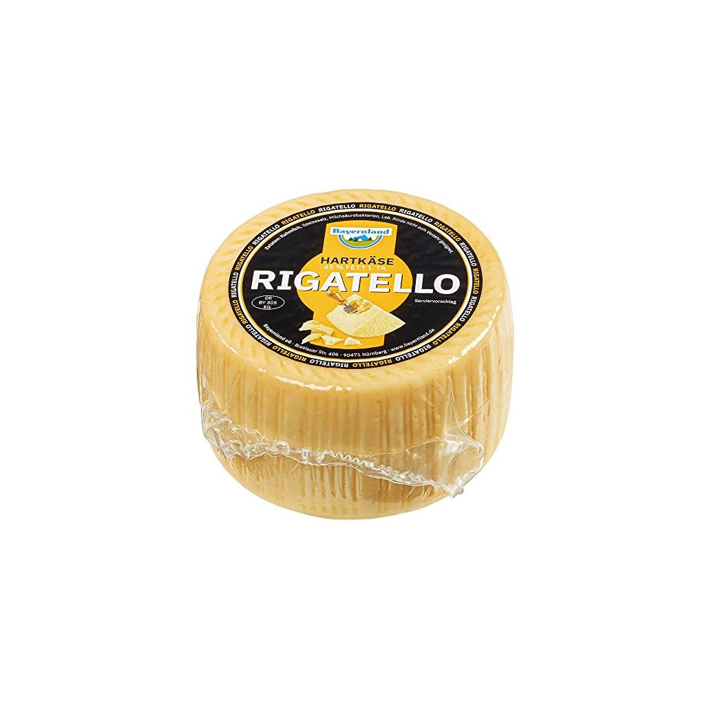 Rigatello am Stück 1,3kg Hartkäse nach italienischer Art ganzer Laib ...
