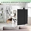 Black Divider for Room Separation - Privacy Dividers for Rooms 3 Panel ...