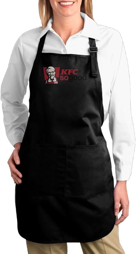 Amazon.com: JFEIHG USA KFC Logo SO Good Kitchen Aprons for Women Men ...
