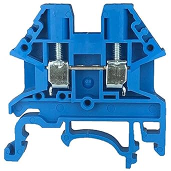 Dinkle DK2.5N-BL DIN Rail Terminal Blocks (Pack of 100): Amazon.com: Industrial & Scientific