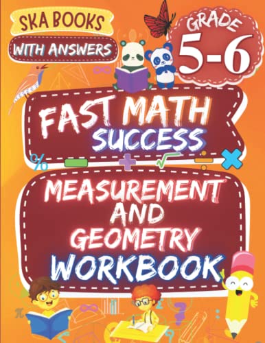 Mua Fast Math Success: Measurement and Geometry Workbook Grade 5-6 ...