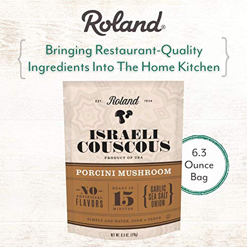 Roland Porcini Mushroom Israeli Couscous, 6.3-Ounce Pouch | Pricepulse