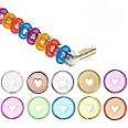 Amazon.com : 80 Pcs Plastic Book Binding Discs, 8 Colors Discbound ...