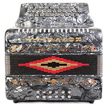 Amazon.com: Rossetti 31 Button Accordion 12 Bass FBE Mexican Flag ...