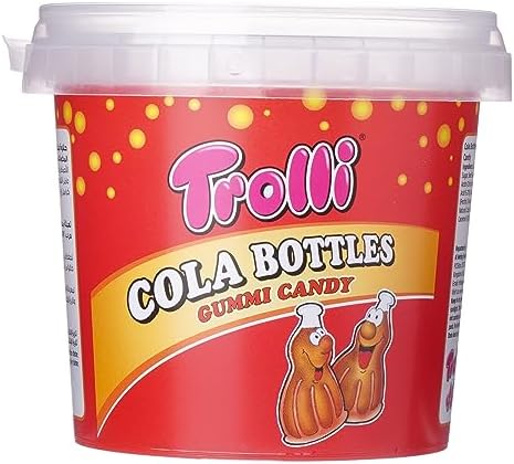 Trolli Cola Bottles Gummy Candy Tub, 160g - Pack of 1 price in Saudi ...