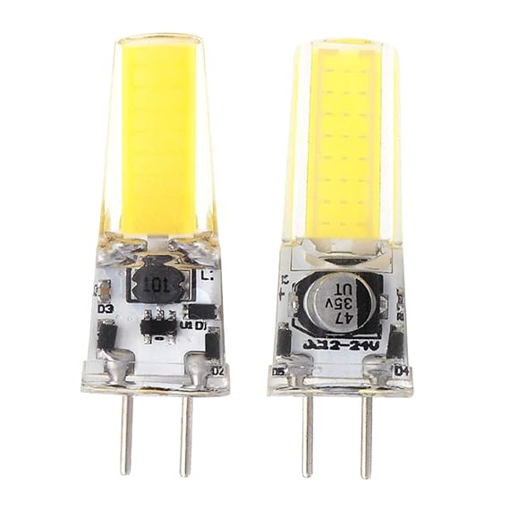 GRV GY6.35 COB 2508 4W AC12V DC12~24V G6.35 bi pin Base Cabinet LED ...