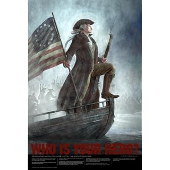 Amazon.com: American Hero Poster 24"x 36" Matte Finish Print - George ...