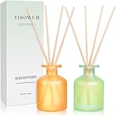 Amazon.com: YISOWUH Reed Diffuser - Jasmine Lily 3.38oz (100ml) 2 Pack ...