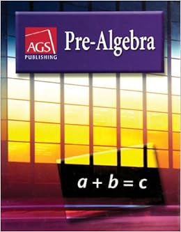 Amazon.com: AGS PRE-ALGEBRA 2004 HOME SCHOOL BUNDLE KIT GRADE 5: ...