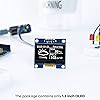 Hosyond 5 Pcs 1.3 Inch IIC I2C OLED Display Module 128x64 Pixel SH1106 ...