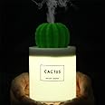 Amazon.com: ONUEMP Cactus Humidifiers with Night Light, Mini Cool Mist ...