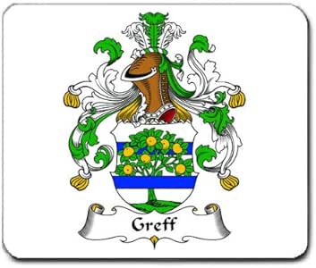 Amazon.com : Greff Family Crest Coat of Arms Mouse Pad : Office Products