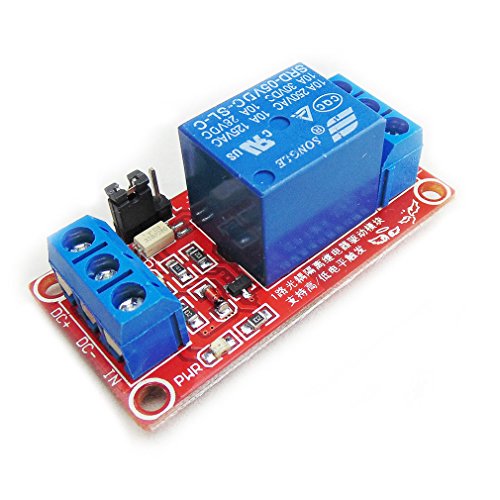 HiLetgo 2pcs 5V One Channel Relay Module Relay Switch with OPTO ...