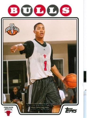 Amazon.com: 2008 Topps Derrick Rose Rookie Card: Everything Else