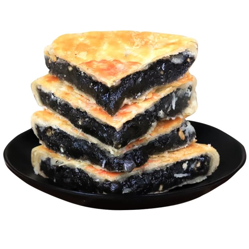 Mua ricerach Crispy Black Sesame Moon cakes 400g Old style Handmade Mid ...