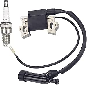 Amazon.com: Ignition Coil & spark plug Compatible with Harbor Freight Predator 212cc 6.5HP Go ...