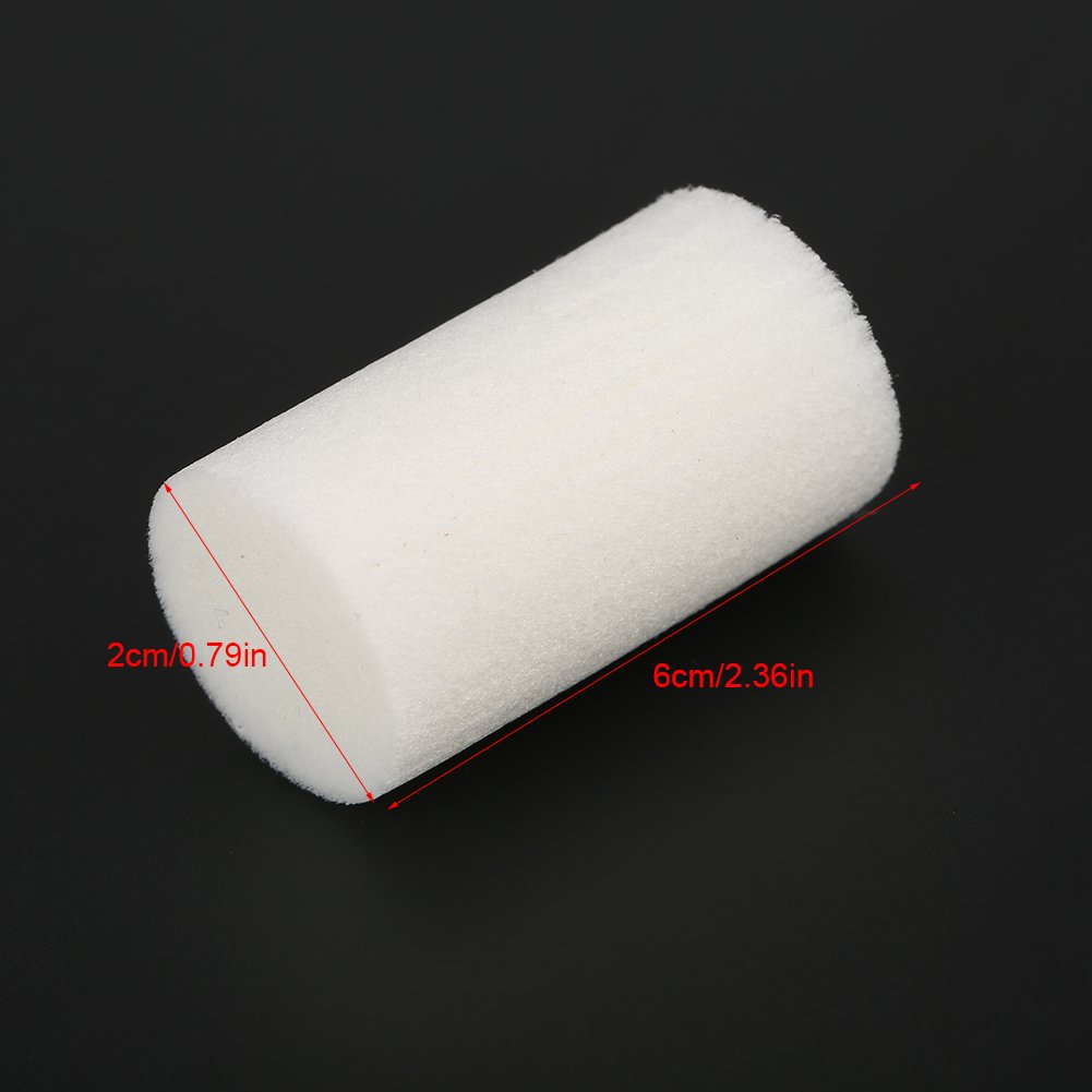 50 Pcs Air Compressor Pump Filter Element Fiber cotton High Pressure ...
