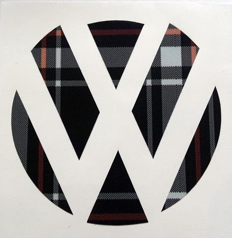Buy VW Golf MK4 MK5 MK6 Rear Badge vinyl Interlagos style badge Inlays ...