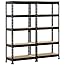Whalen 5 Tier 48'' (121cm) Step Beam Heavy Duty Storage Rack: Amazon.co ...