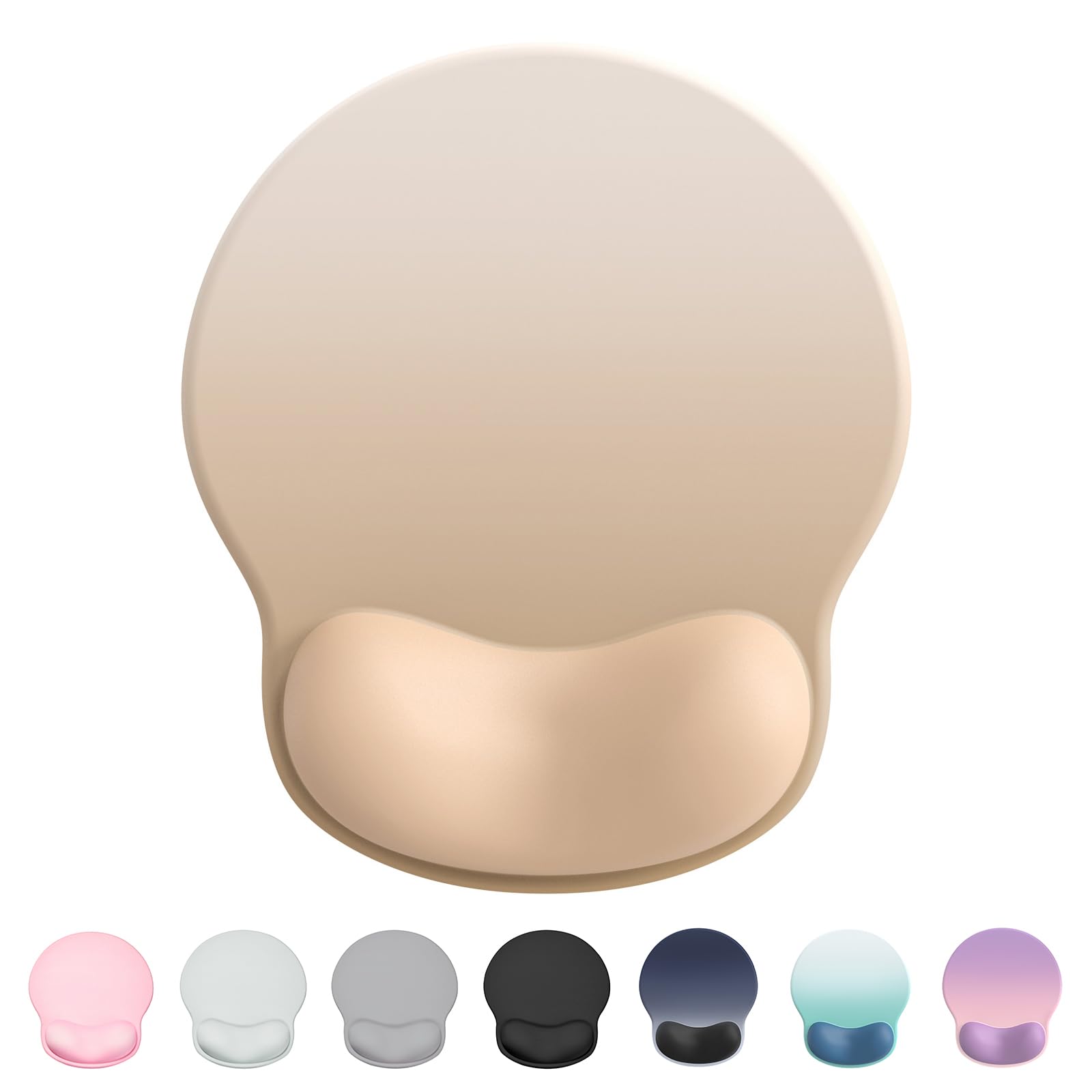 Laborio Ergonomic Mouse Pad with Wrist Rest, Large Mousepad(10.6'' x 9 ...