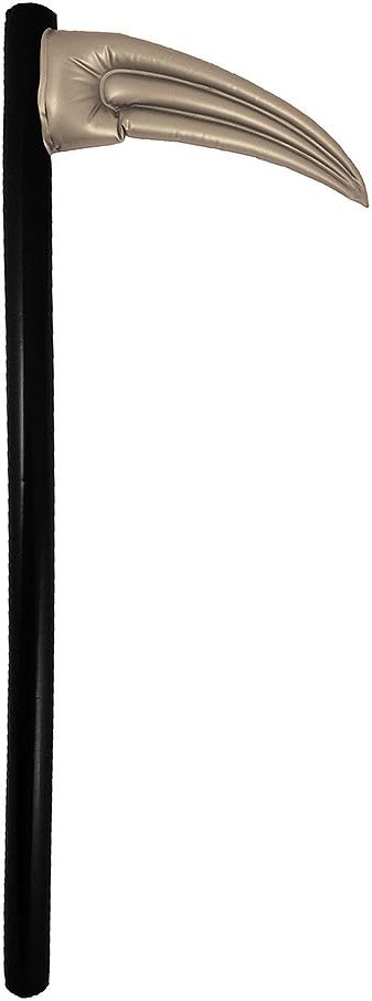 Inflatable Grim Reaper Scythe Axe Halloween Handheld Fancy Dress Stick ...