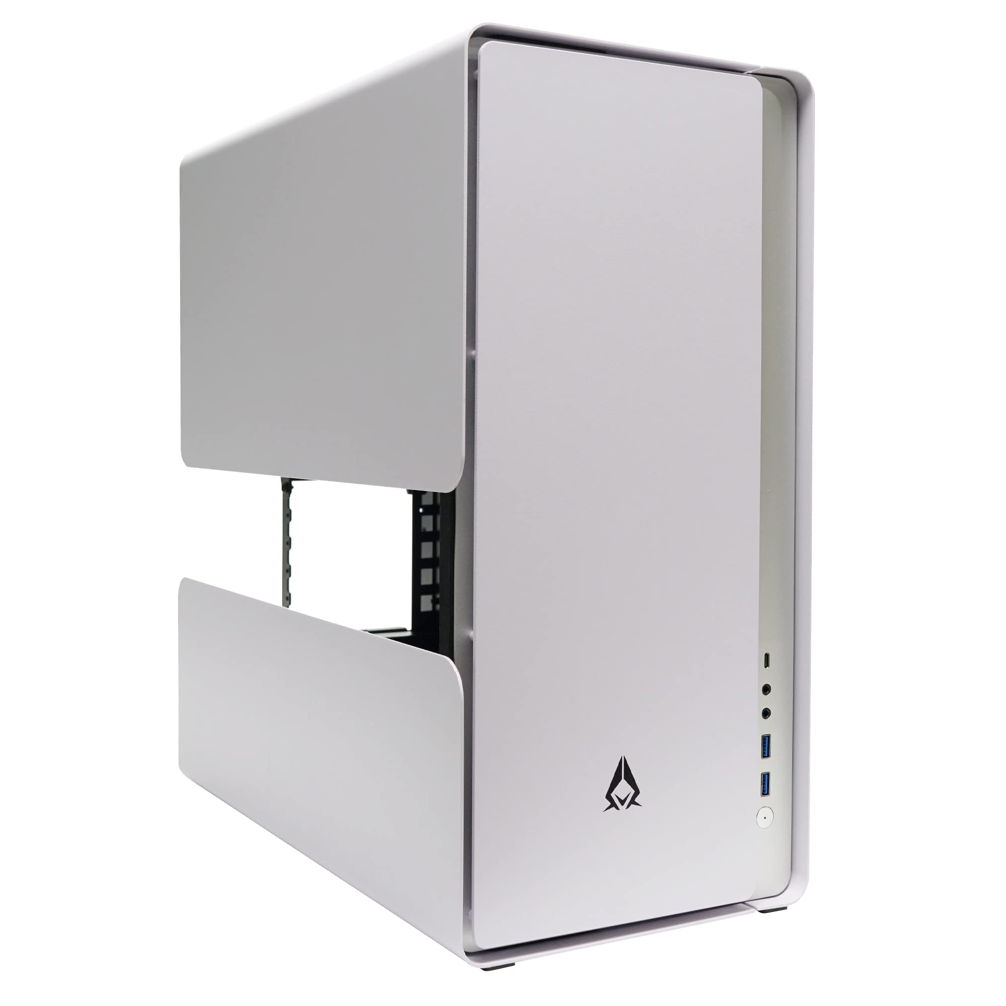 Mua AZZA CAST PC Case - ATX Mid-Tower with Aluminum Wings, Mesh & Plate ...