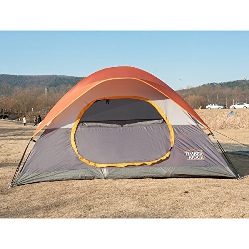 Timber Ridge Lightweight Family Camping Tent with Compression Bag, O ...