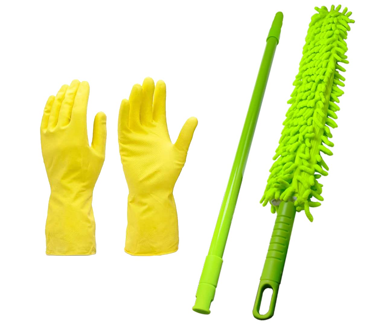 Home Choice Fan Duster with Rubber Gloves: Amazon.in: Home & Kitchen
