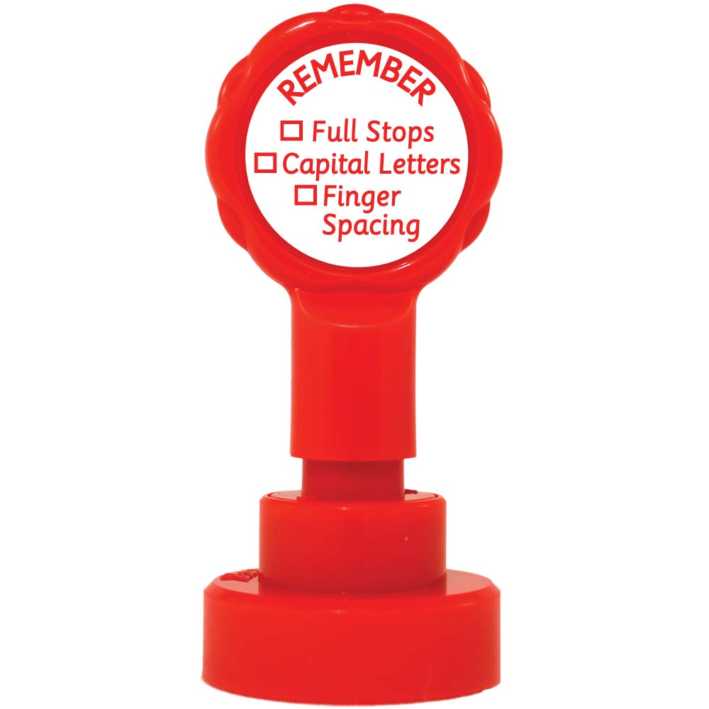 Buy Remember Capital Letters, Full Stops, Finger Spacing Checklist ...