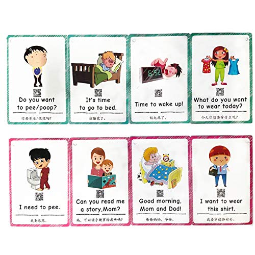 100 Parent-Child Daily Conversation Starters Cards with Picture - Fun ...