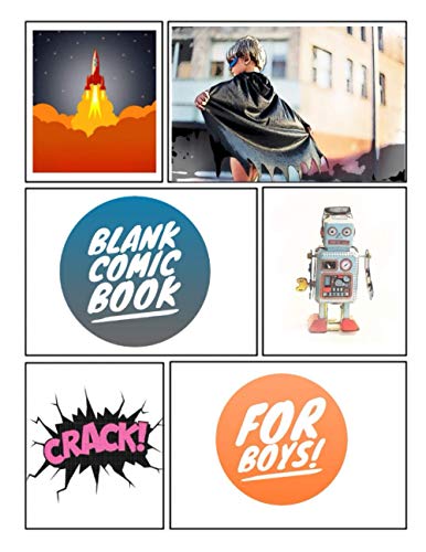 Blank Comic Book for Boys!: Axis, Writing: 9798697905975: Amazon.com: Books