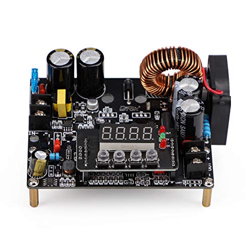 DC Buck Converter, DROK DC to DC Step Down Power Supply Module 10V-65V to 0-60V 0-12A Adjustable ...