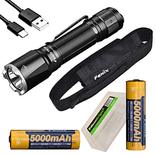 EdisonBright Fenix Bundle TK16 V2.0 3100 Lumen LED Tactical Flashlight ...