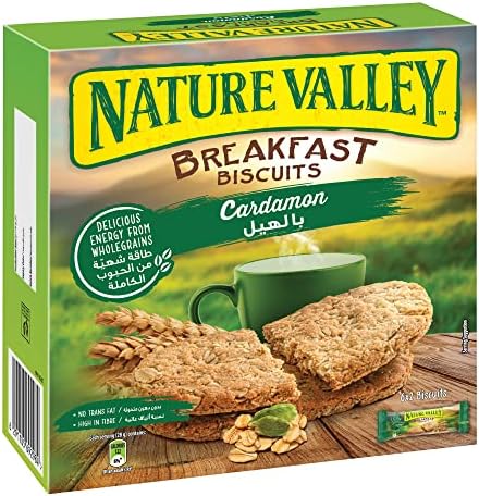 سعر NATURE VALLEY Breakfast Biscuits | Pack of 6 | Oats & Cardamon ...